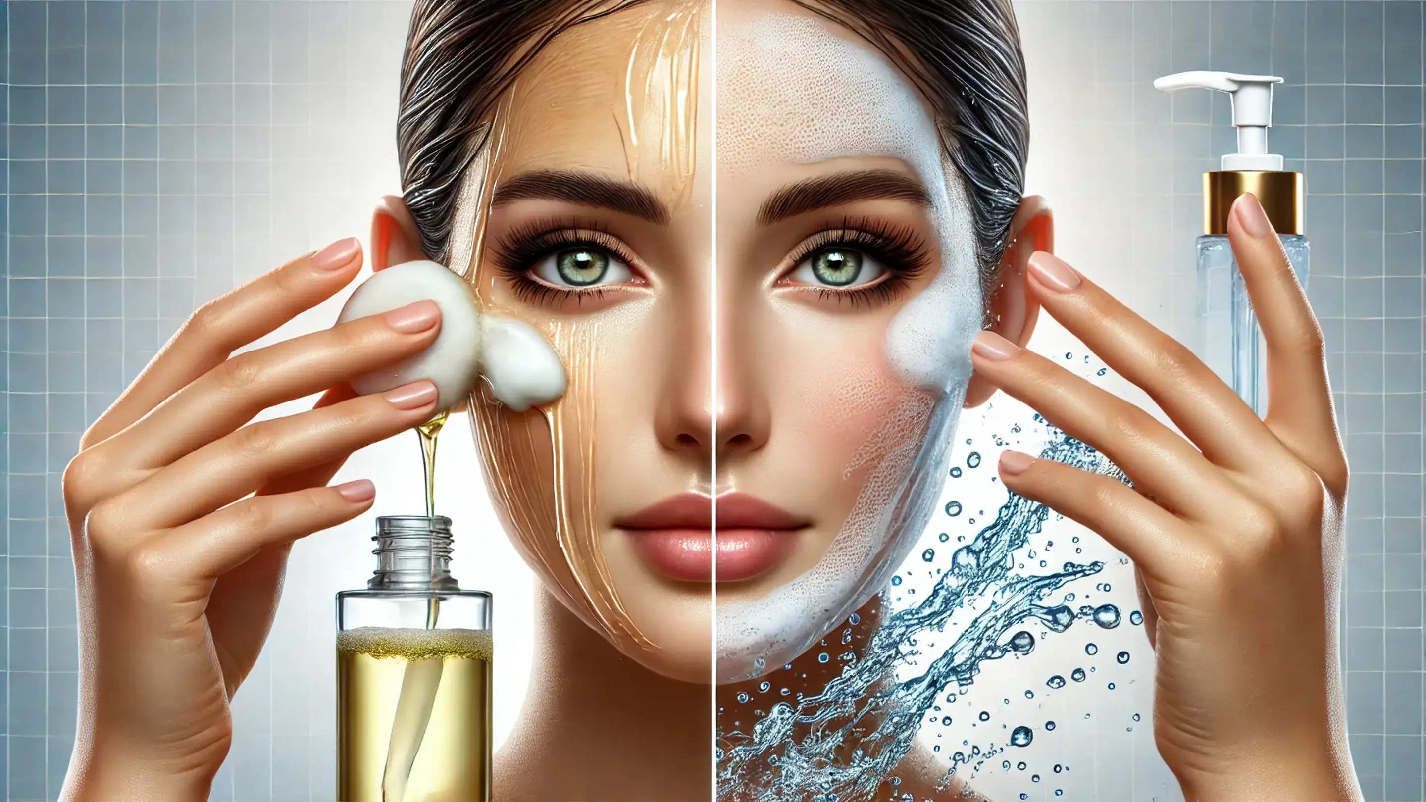 Double Nettoyage du Visage : Avantages et Guide Pratique | Glowing Skin ...